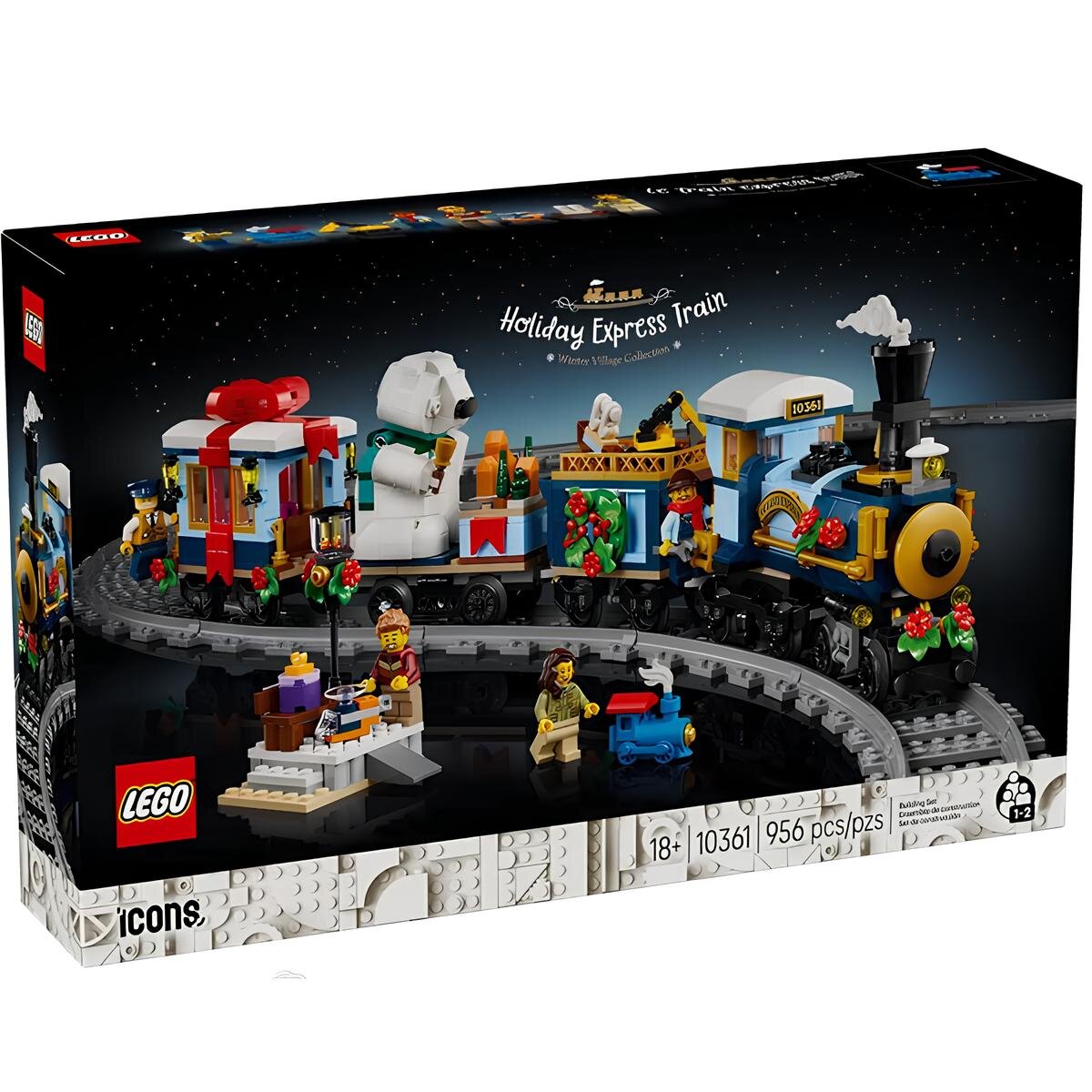 Конструктор LEGO Icons 10361 Праздничный экспресс