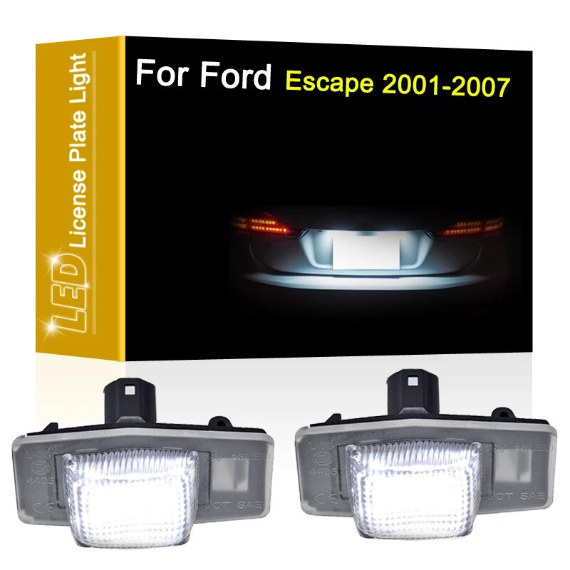 12 В фонарь для номерного знака в сборе для Ford Escape 2001 2002 2003 2004 2005 2006