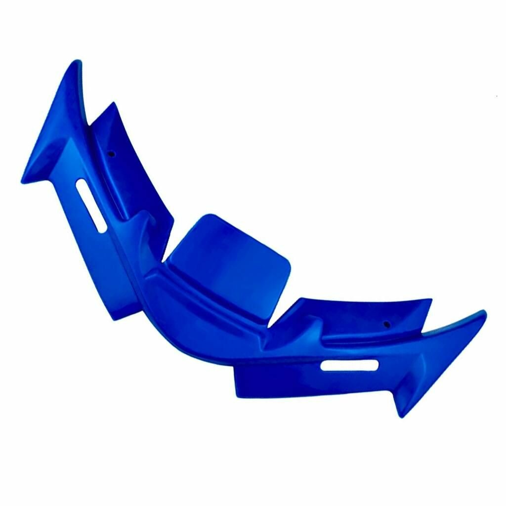 Аэродинамическое крыло для мотоцикла, Синий