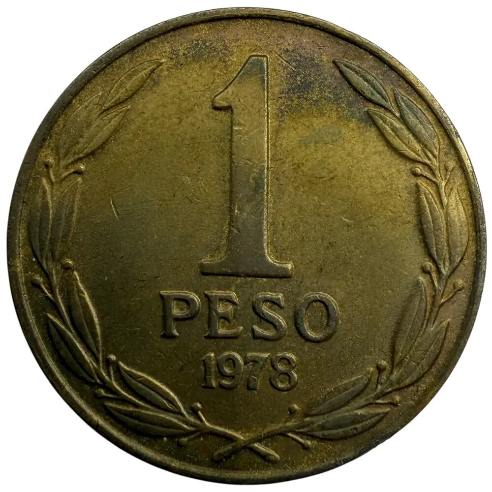 Чили 1 песо 1978 г.