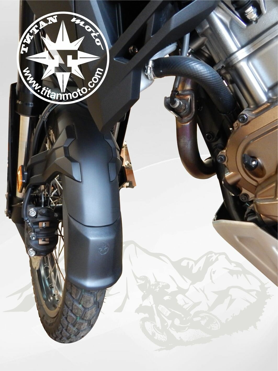 Удлинитель переднего крыла HONDA CRF1000L Africa Twin