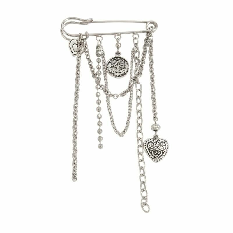 Булавка-заколка для укорачивания брюк, C