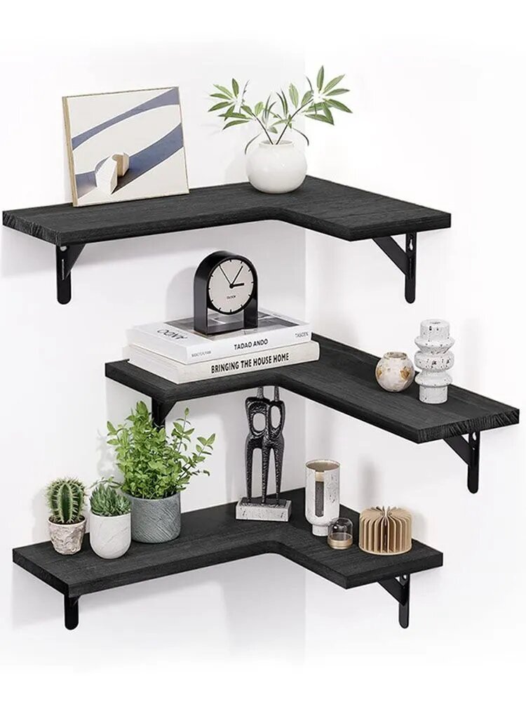 Полка Настенная Угловая, 40х29х1.5 см, 2 шт.