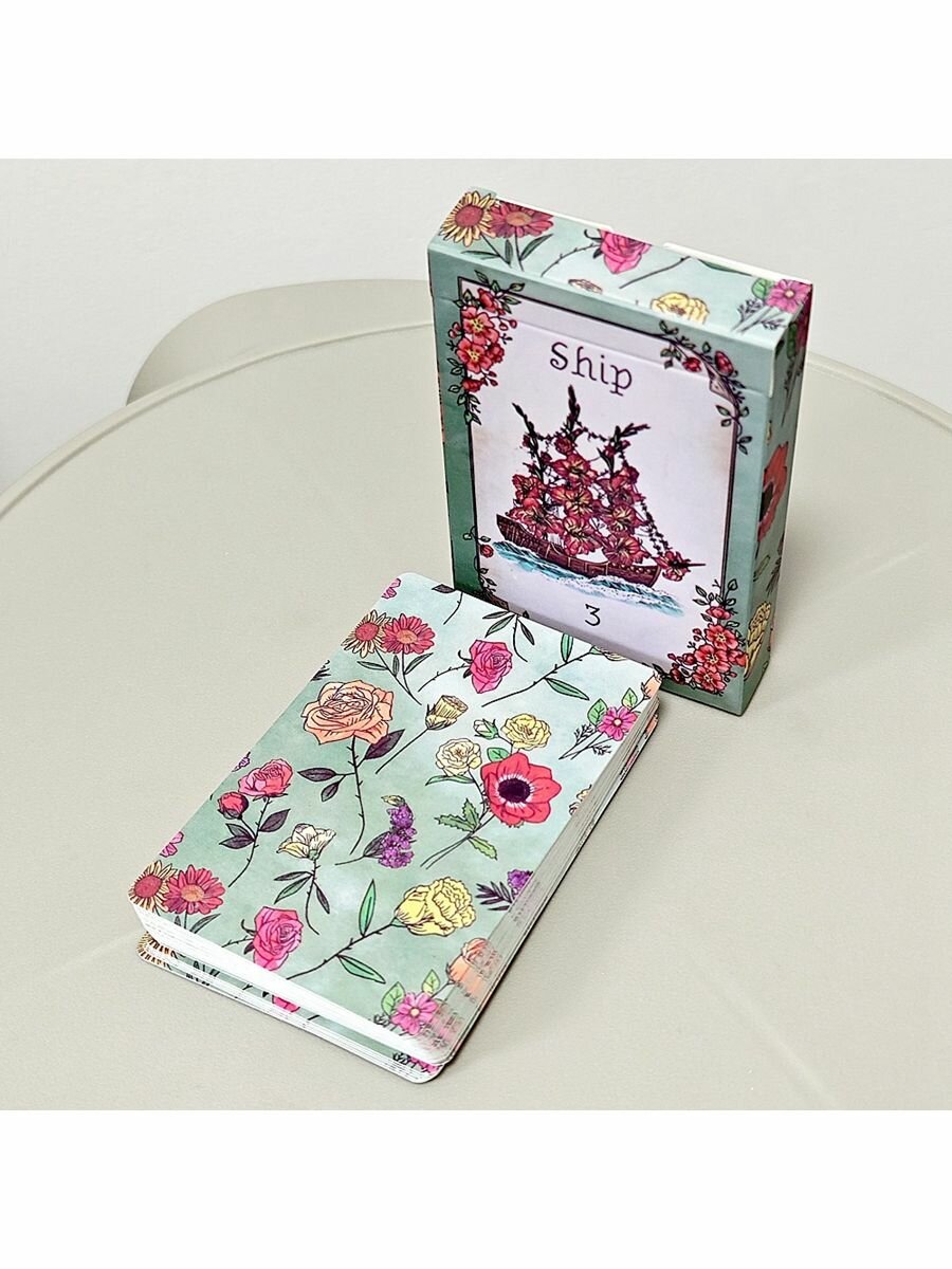 Карты Таро Floraneum Lenormand 9*6 см 36 карт.