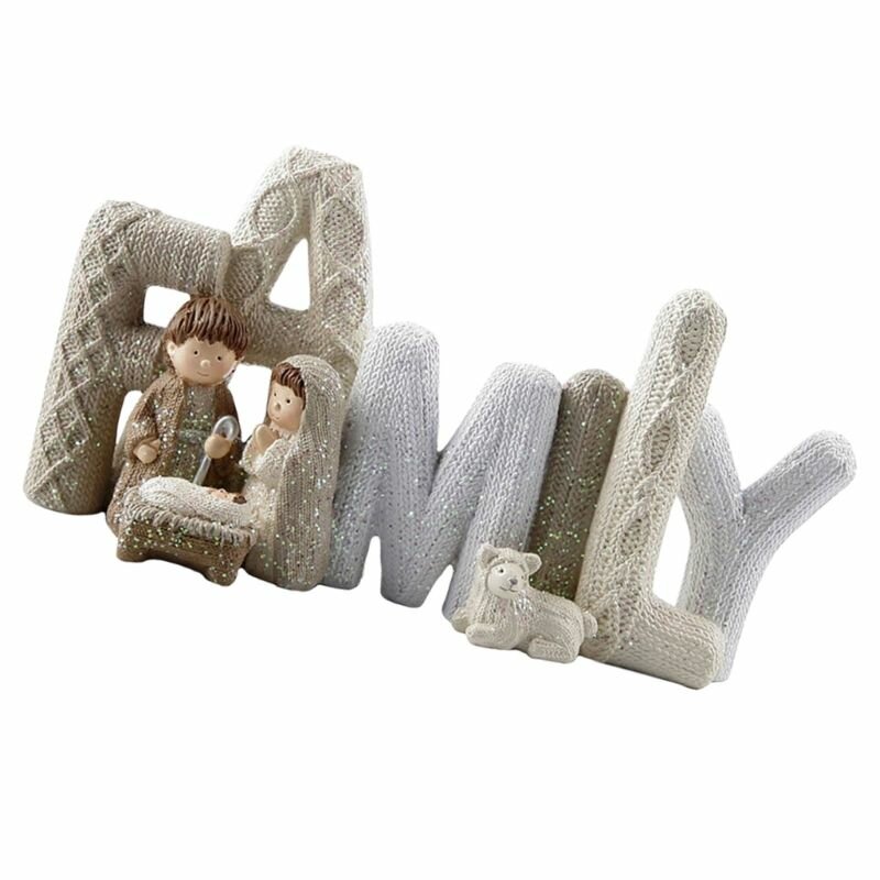 Украшение английскими буквами в европейском стиле-бежевый (с блестками