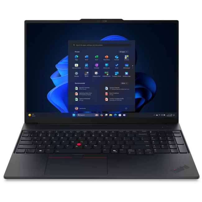 22B0S03100 ThinkPad E16 Gen 3 16" WUXGA IPS, Ultra 5 226V, 16GB, 512GB, FPR, 48Wh, 65W USB-C, NoOS