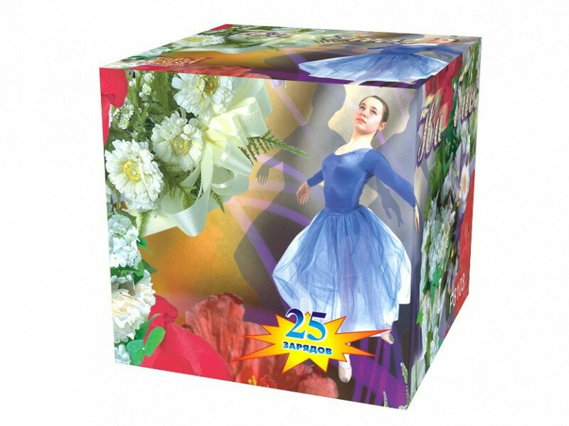 Батарея салютов На бис! (0.8" x 25 залпов) + в подарок бенгальские огни