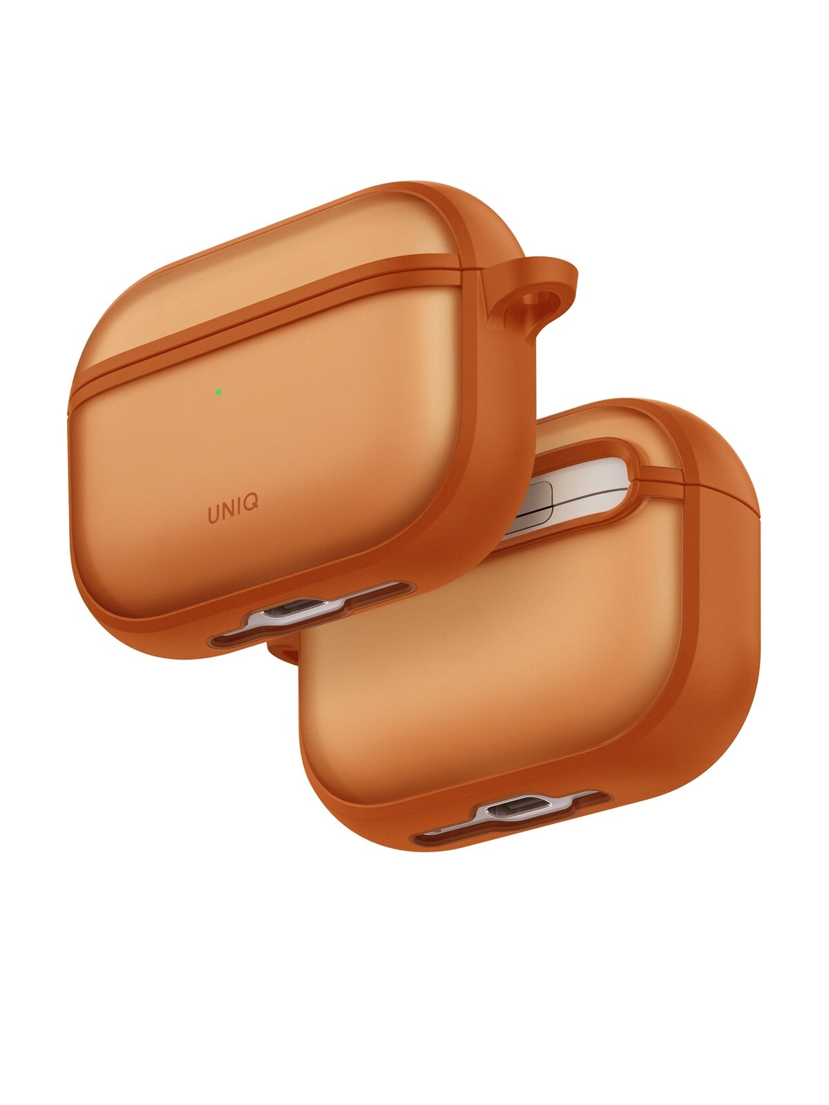 Uniq ударопрочный чехол с карабином для Airpods Pro 3, Veren Shockproof Sunset Ember