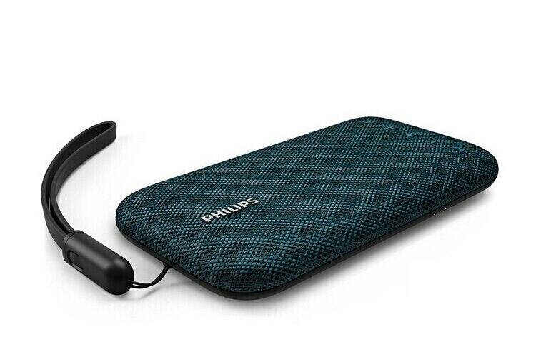 Портативная колонка PHILIPS BT3900 беспроводная, с 3,5 мм аудиоразъемом, синий