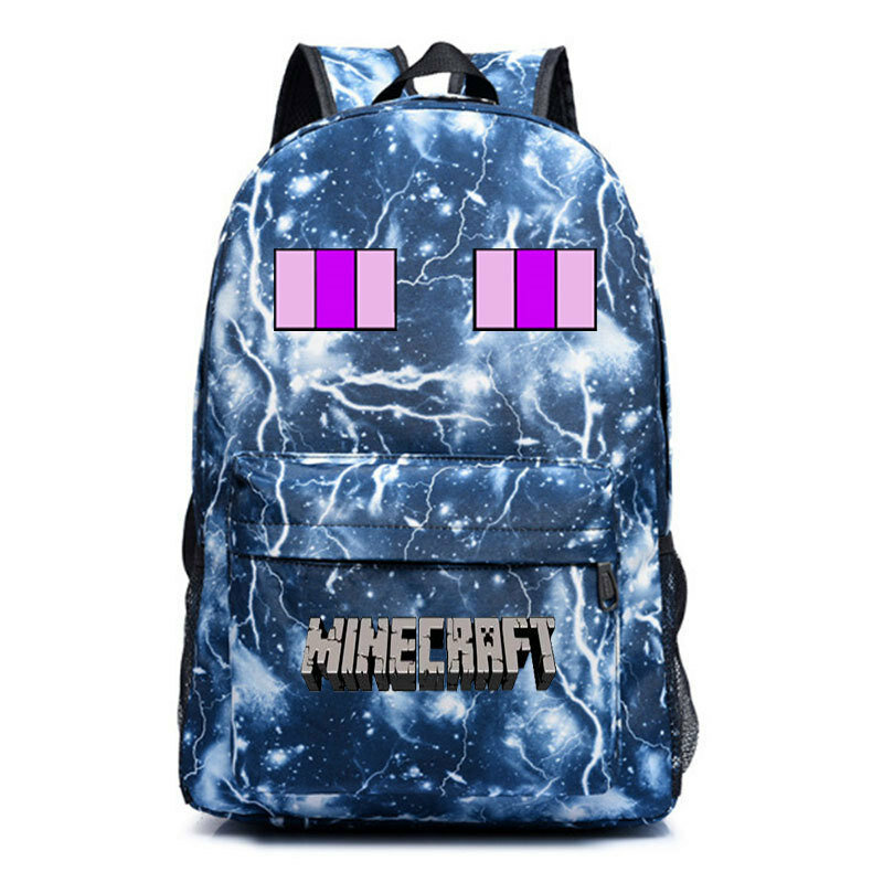 Школьная сумка Minecraft, рюкзак для школьников начальной школы, рюкзак большой вместимости, рюкзак Эндермена
