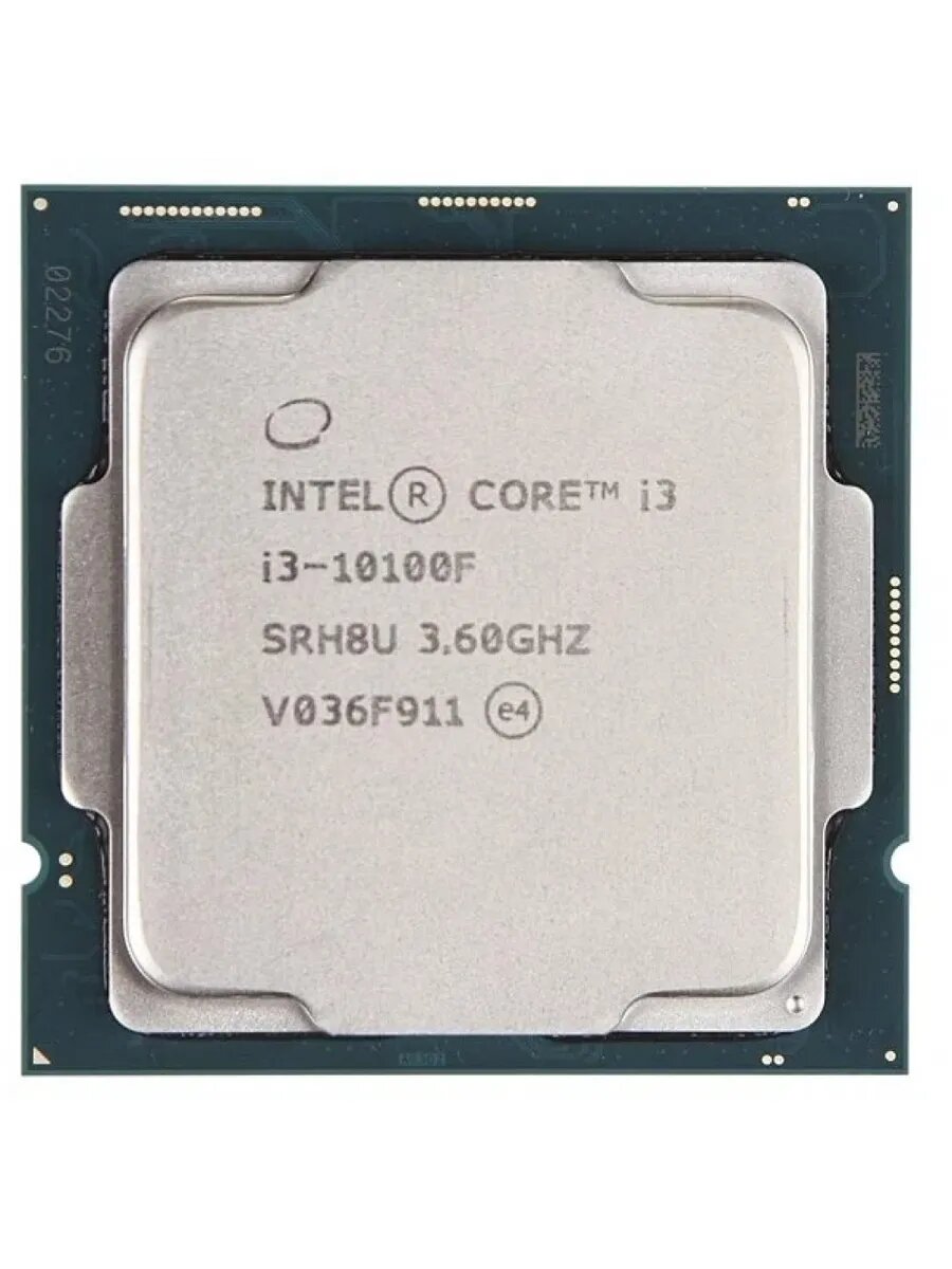Процессор Core i3-10100F OEM 3.6 ГГц (Turbo 4.3), LGA 1200