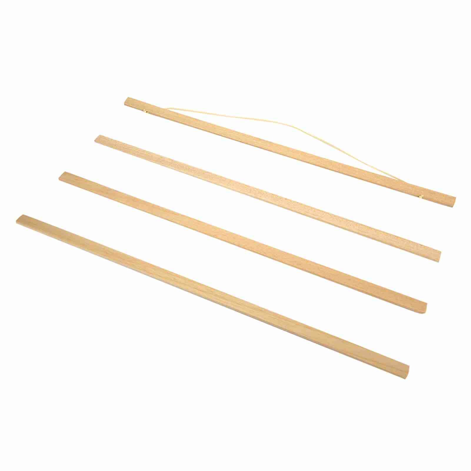 Современная магнитная деревянная фото -картинная рама DIY плакат Свитка Печать художественной вешалки (60 см)