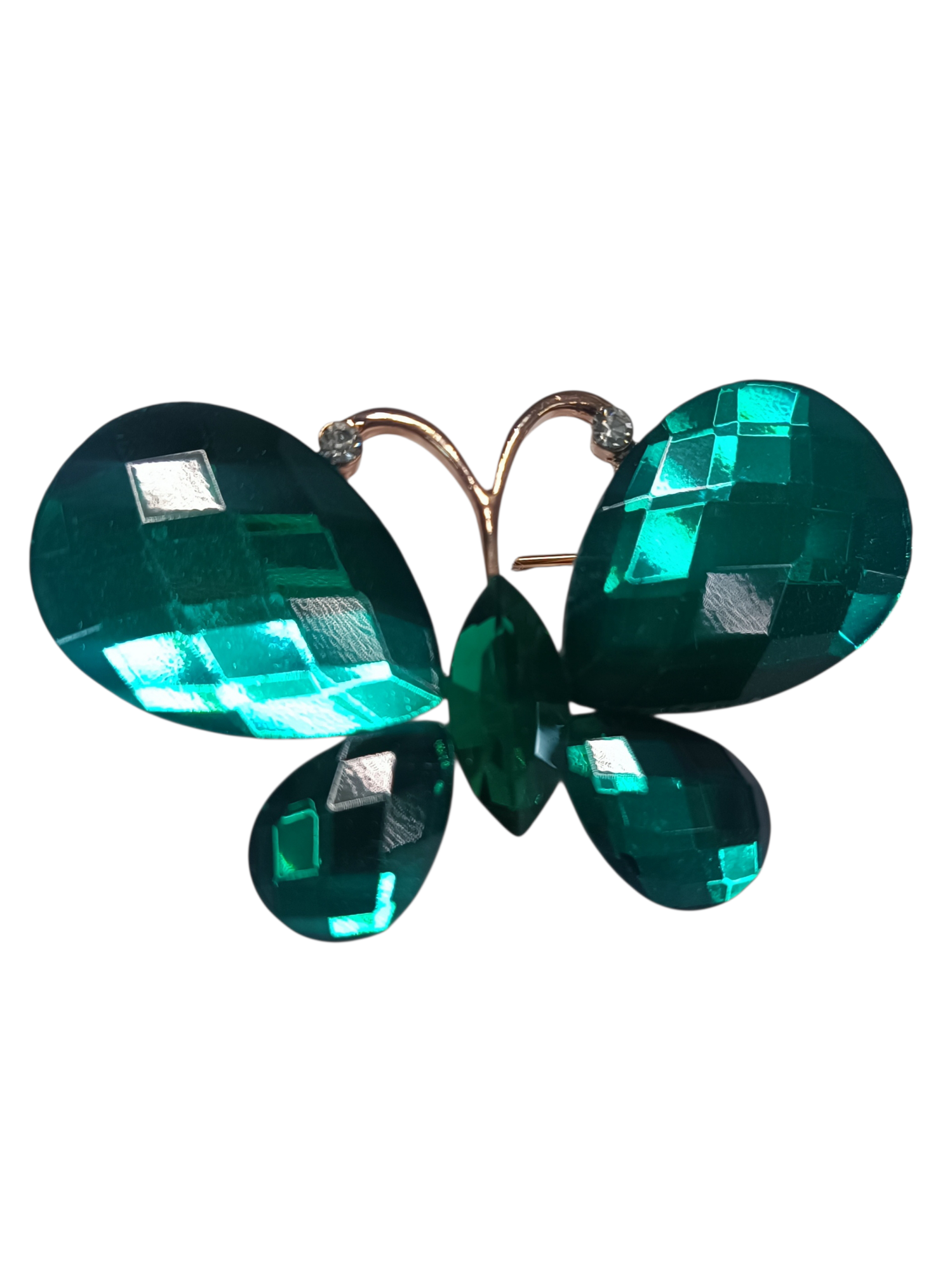 Брошь, стразы