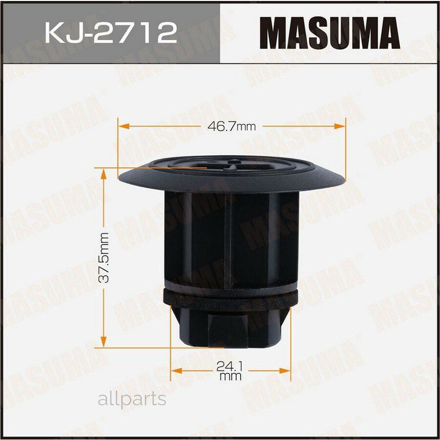 MASUMA KJ-2712 Клипса автомобильная