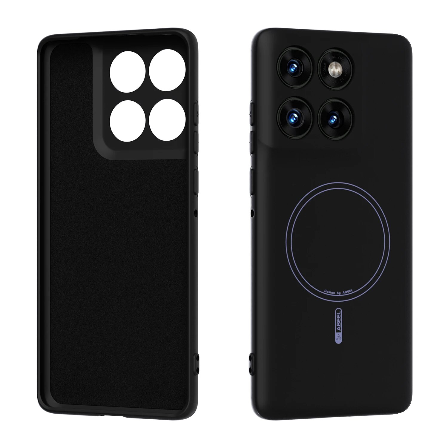 Чехол Motorola Edge 60 Pro/70 Fusion, A6, силикон, Magsafe