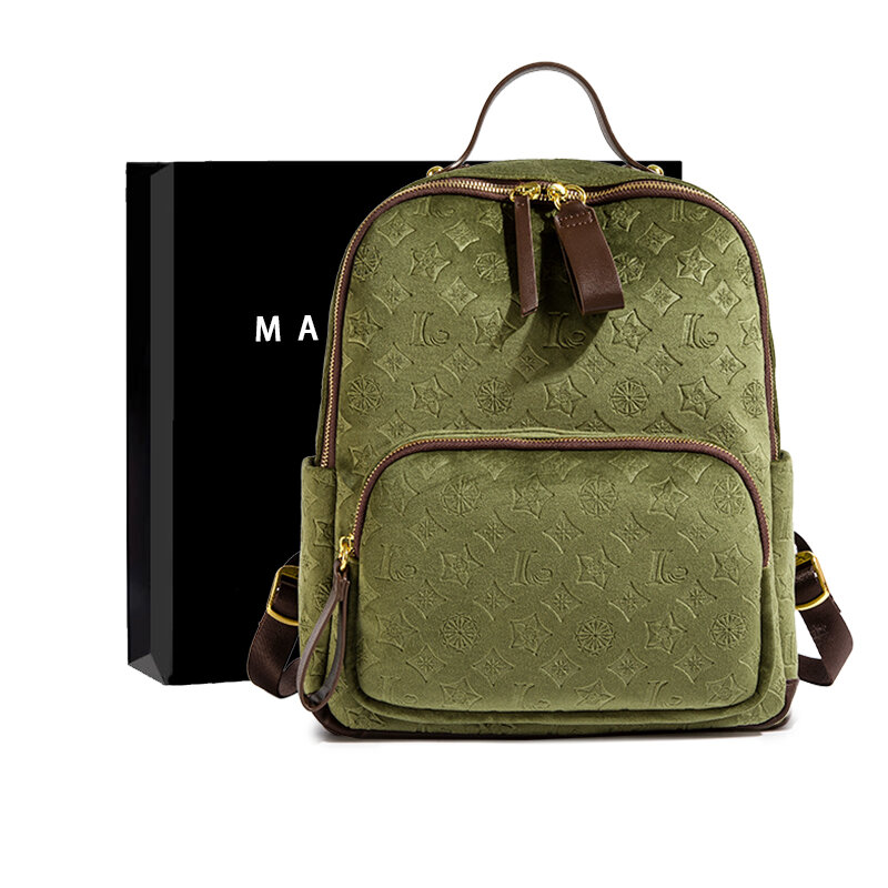 Рюкзак классический женский MACKJANICE PU многоцветный, avocado green