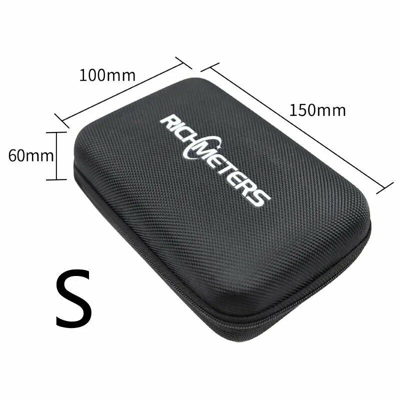 Сумка для инструментов, набор мультиметров, кейс для хранения тестовых проводов RICHMETERS150x100x60 мм