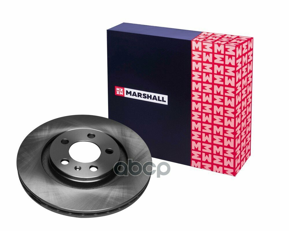 Диск тормозной AUDI A3 96-/SKODA OCTAVIA 96-/VW BORA/GOLF IV/V передний D 280мм. MARSHALL арт. M2000971