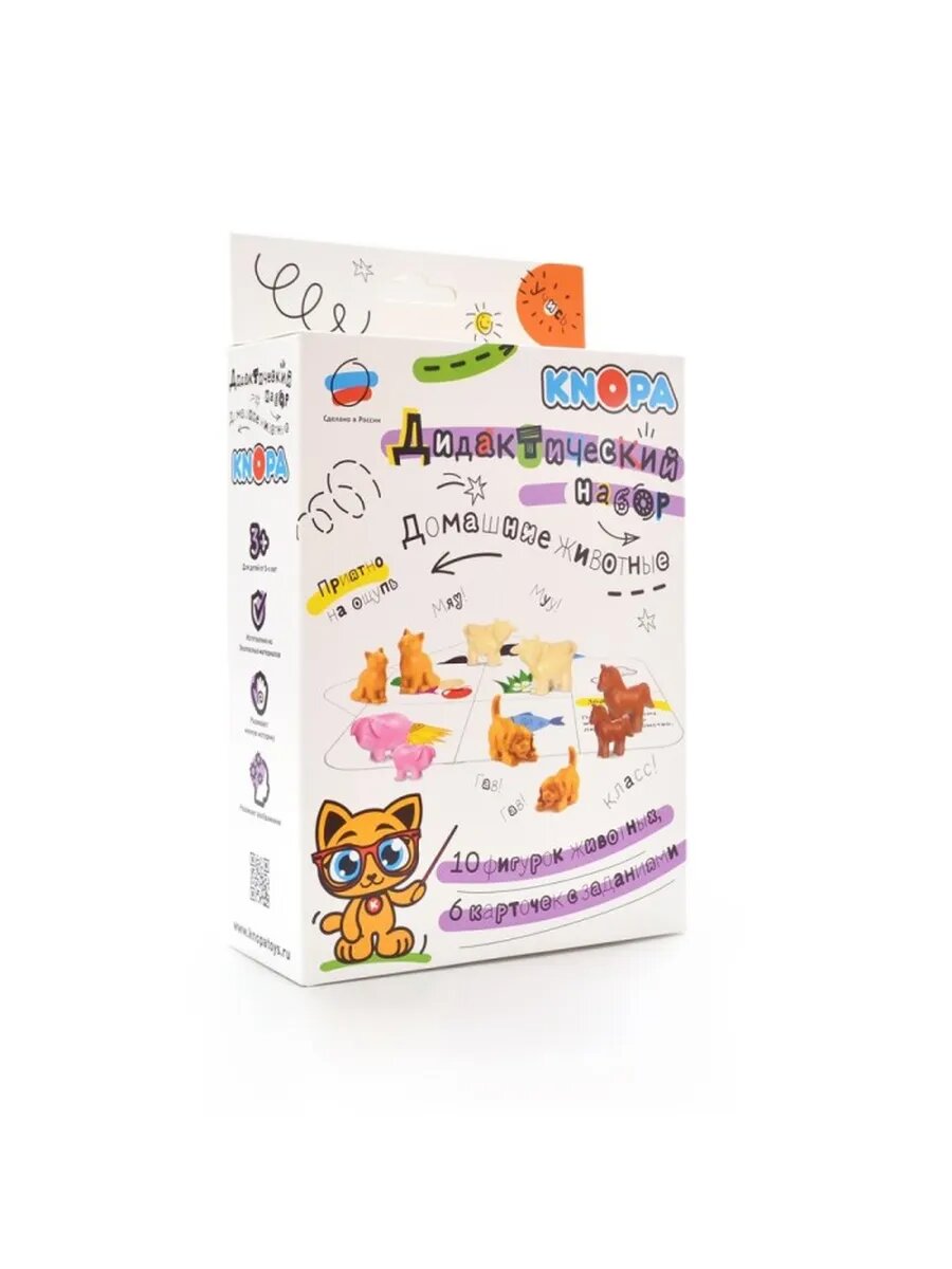 Дидактический набор /Домашние животные/ кнопа