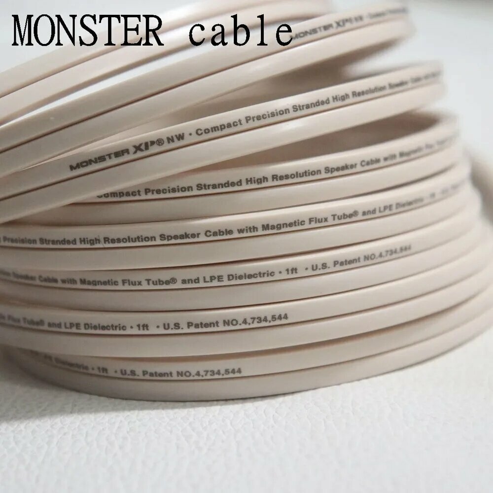 Monster Аудиокабель, 10 м, разноцветный