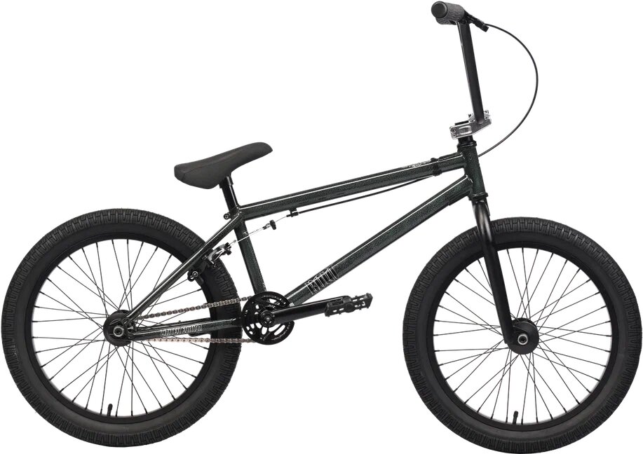 Велосипед подростковый Tech Team ROUT 20x20,4" street зеленый 2025