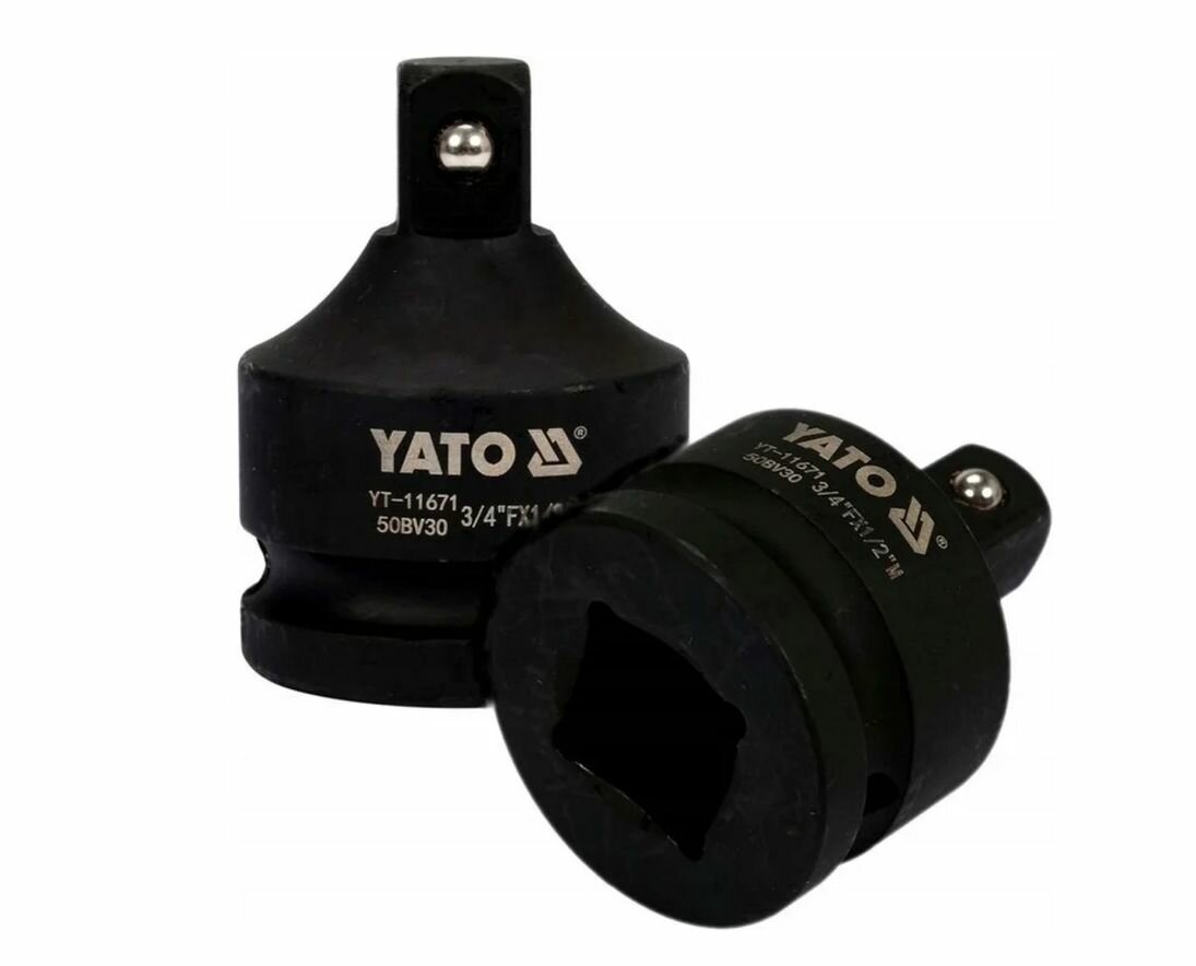 Переходник 3/4" F x 1/2" M ударный YT-11671