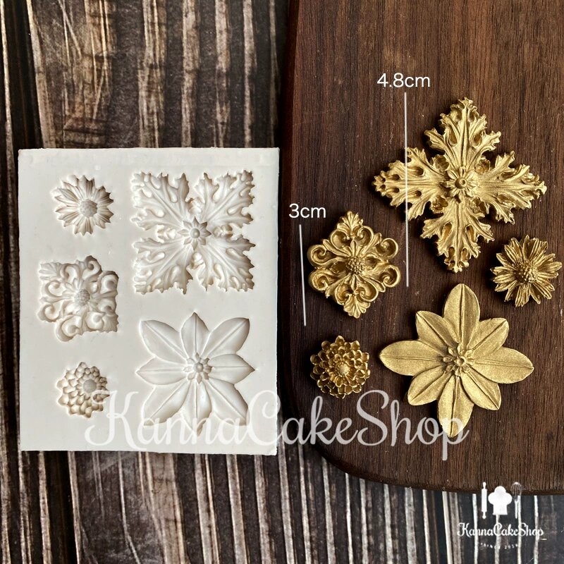 Силиконовая форма для фонданта: корона в европейском стиле, фоторамка, голова женщины, рельефный узор, крест в