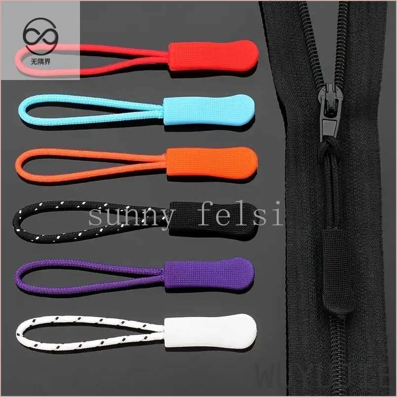 Набор для шитья и ткачества, универсальный набор этикеток и держателей для молнии, 50 цветных замен для чемоданов, рюкзаков, курток, сумок и кошельков, практичное решение для дома и путешествий