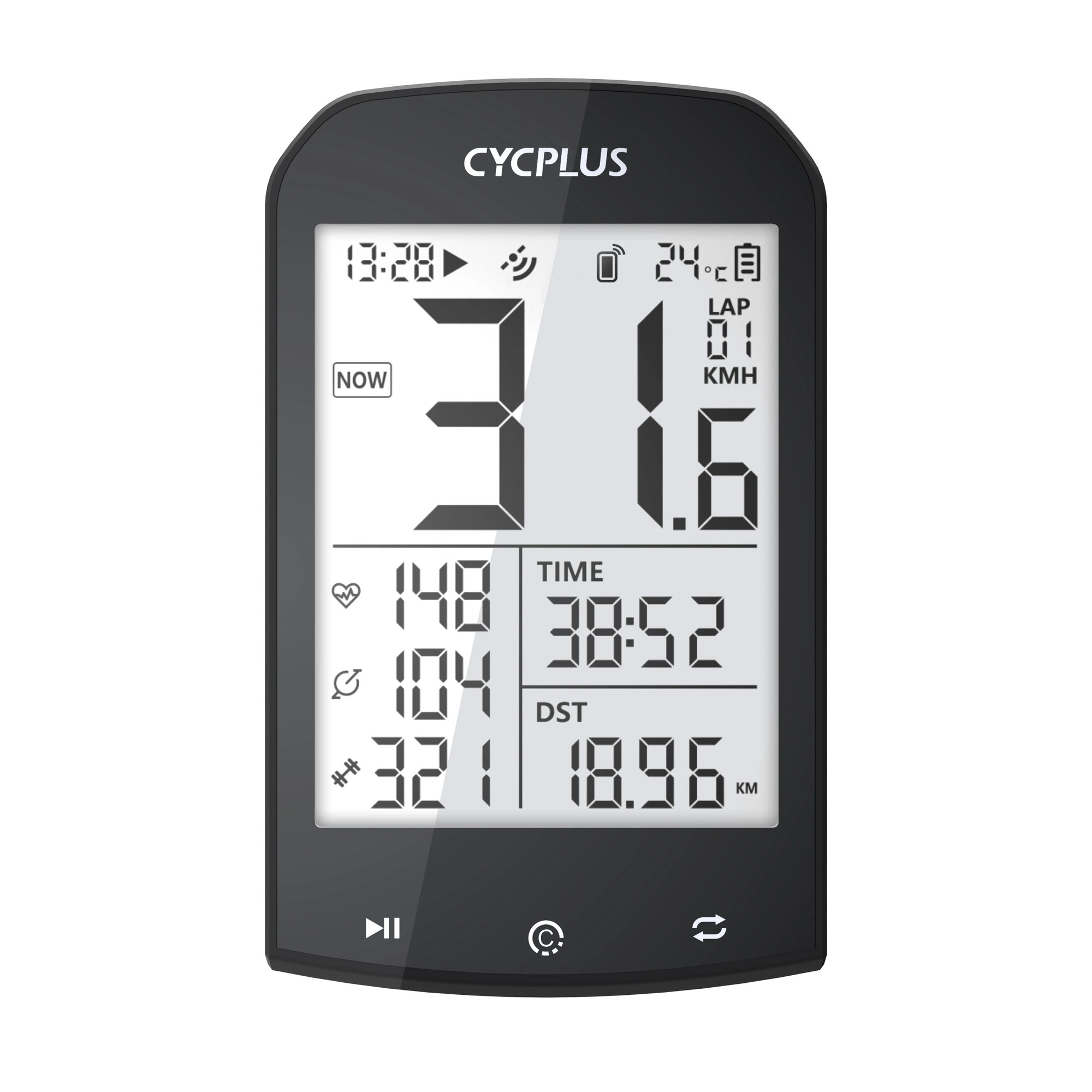 CYCPLUS M1 GPS велокомпьютер — фото 1
