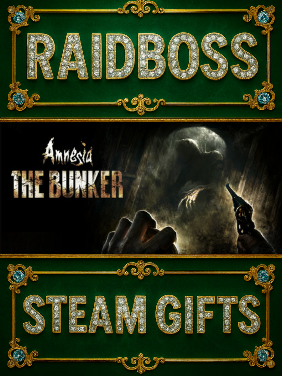 Amnesia: The Bunker Регион Китай AUTO STEAM GIFT 24/7