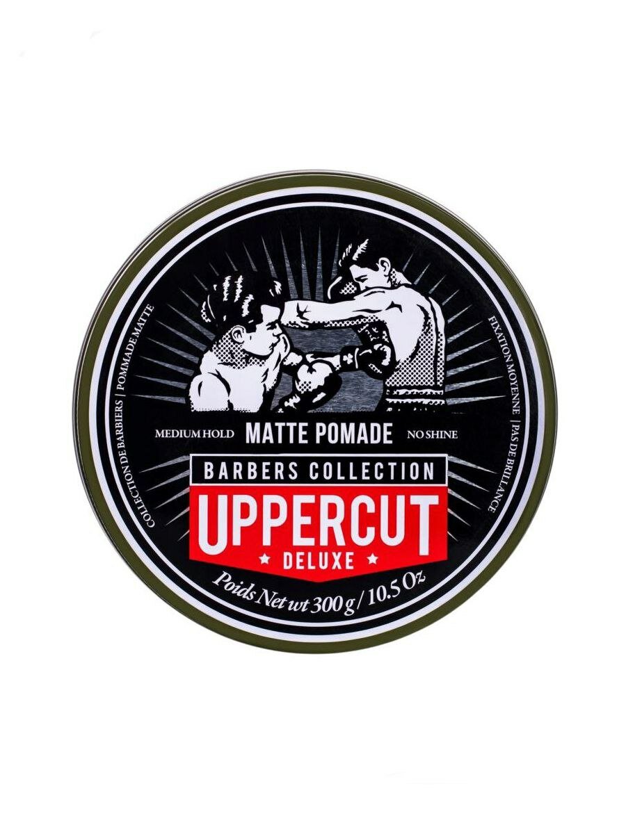 Помада для волос средней фиксации матовая Uppercut Deluxe Matte Pomade 300 г