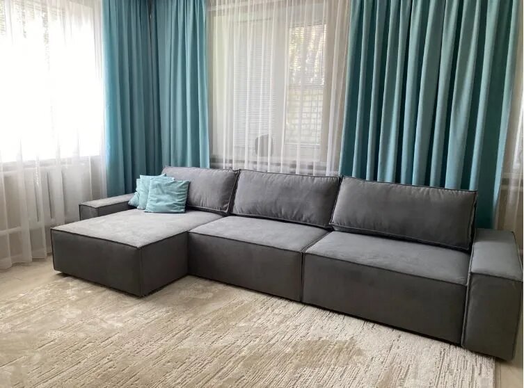 Mebelroom.shop Угловой диван модульный, диван - кровать, 350х160х80 см