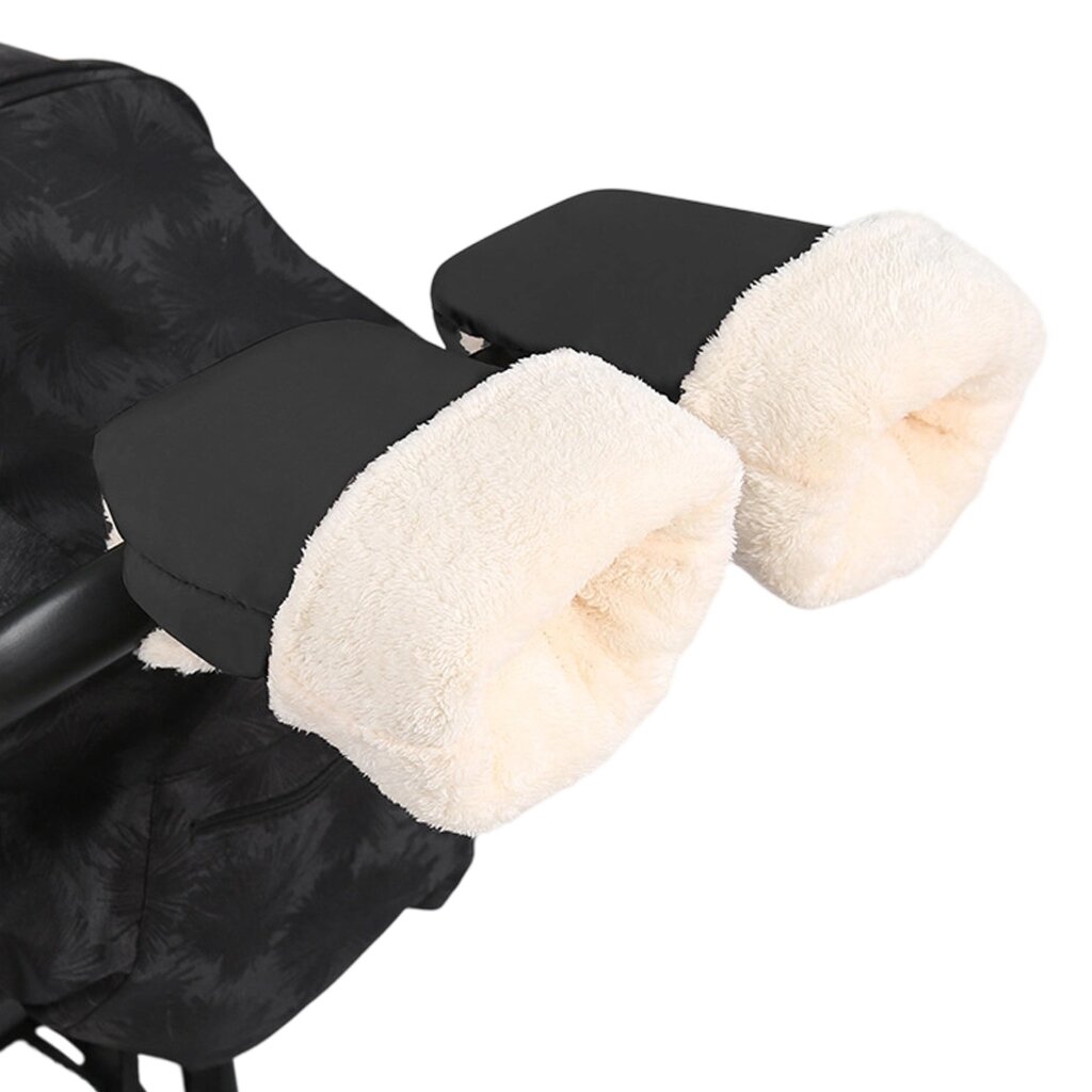 Флисовая Муфта Для Рук Для Колясок, Зимние Теплые Перчатки Для Колясок, Водонепроницаемая Грелка Для Рук