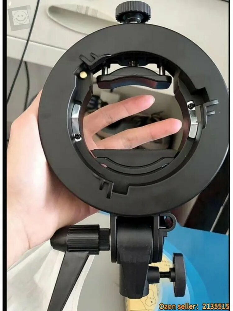 Переходное кольцо Godox S2, байонет Bowens для накамерных вспышек