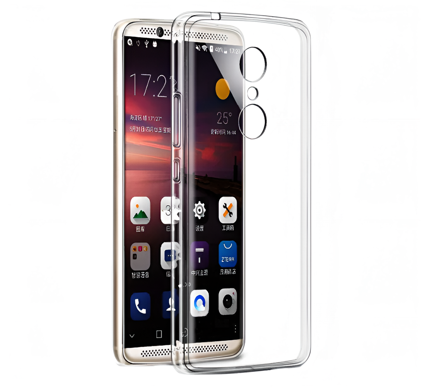 Чехол панель-накладка MyPads для ZTE AXON 7/ Axon 2 (A2015)ультра-тонкая полимерная из качественного силикона прозрачная