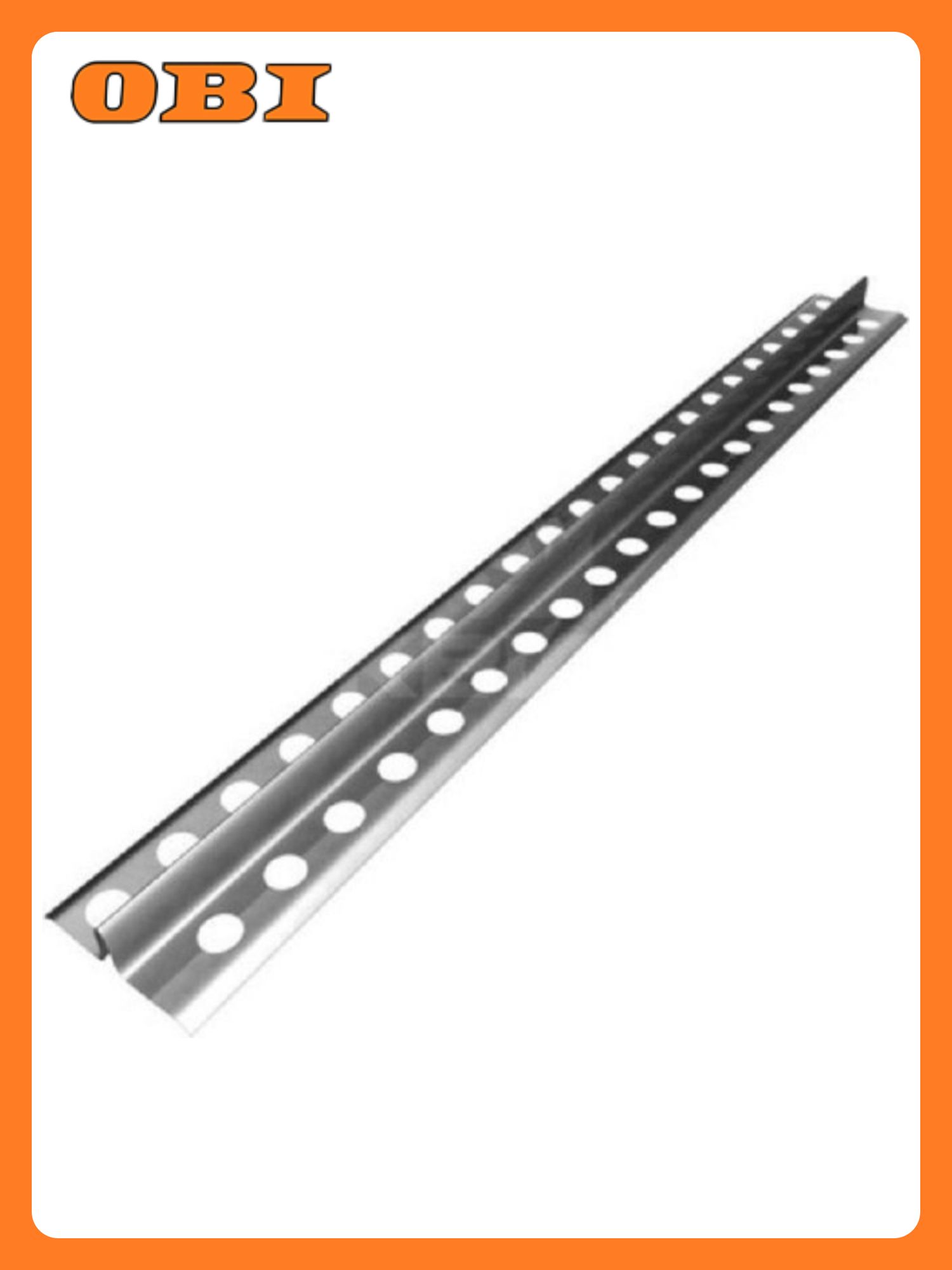 Маячковый профиль РБМ ПМ 6, сталь, оцинкованный, 3000х30х0,6мм