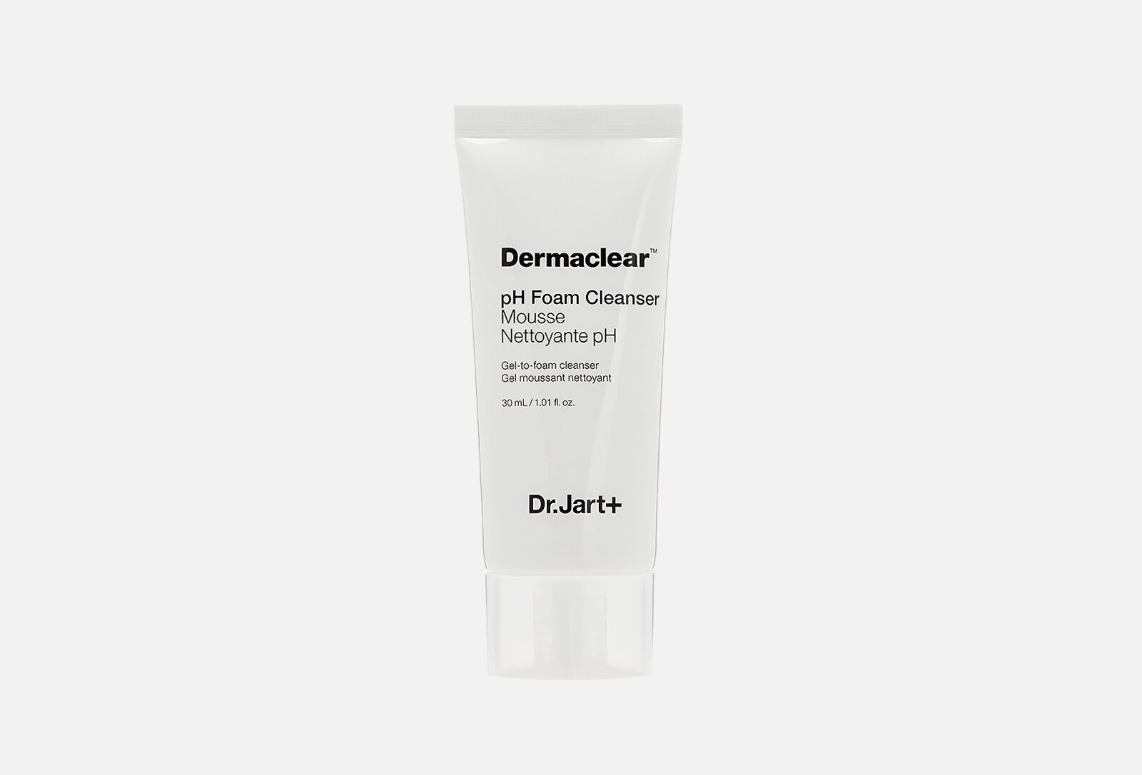 Пенка для умывания глубокого очищения для чувствительной кожи DR. JART+ Dermaclear Cleansing Foam PH 30 мл