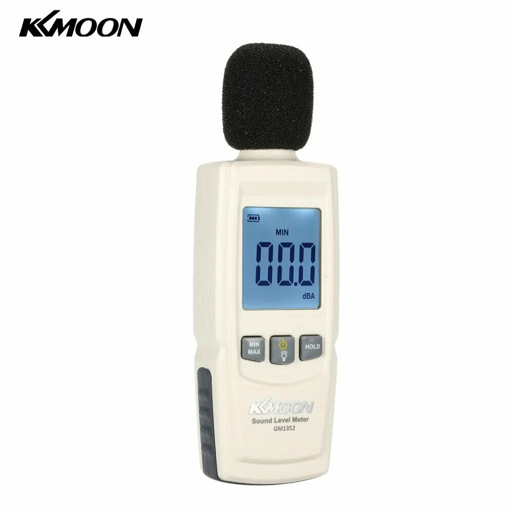 KKmoon LCD Цифровой Измеритель Звука Уровня Шума Измеритель Децибела Громкости
