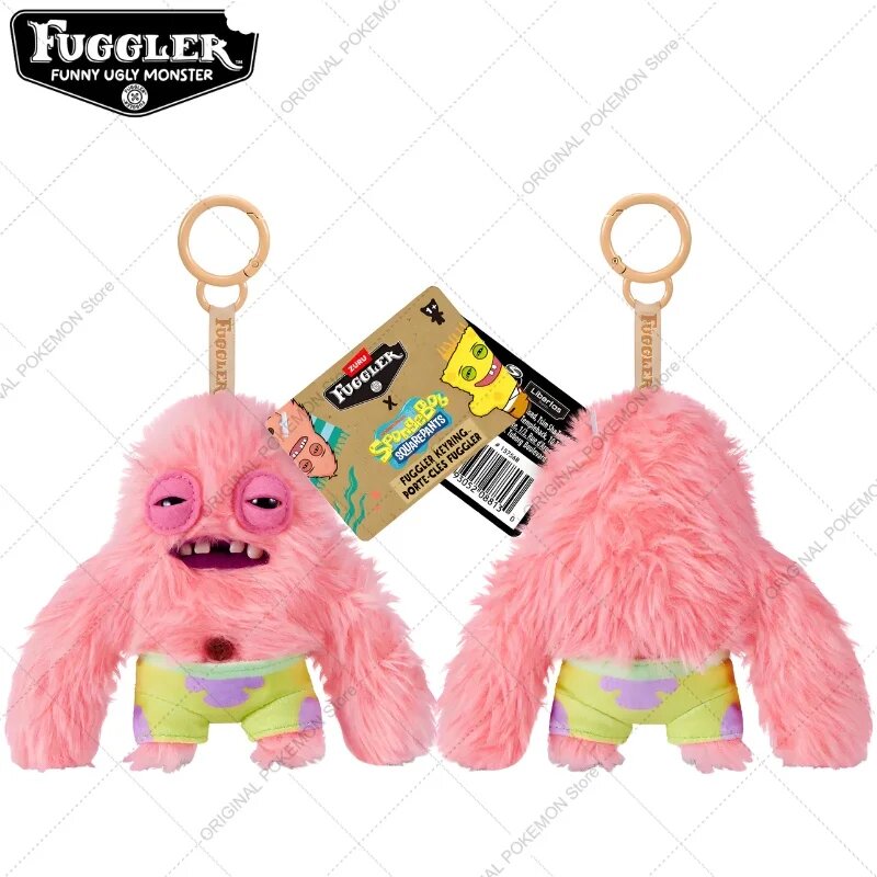Fuggler плюшевый брелок Розовый, Patrick Star