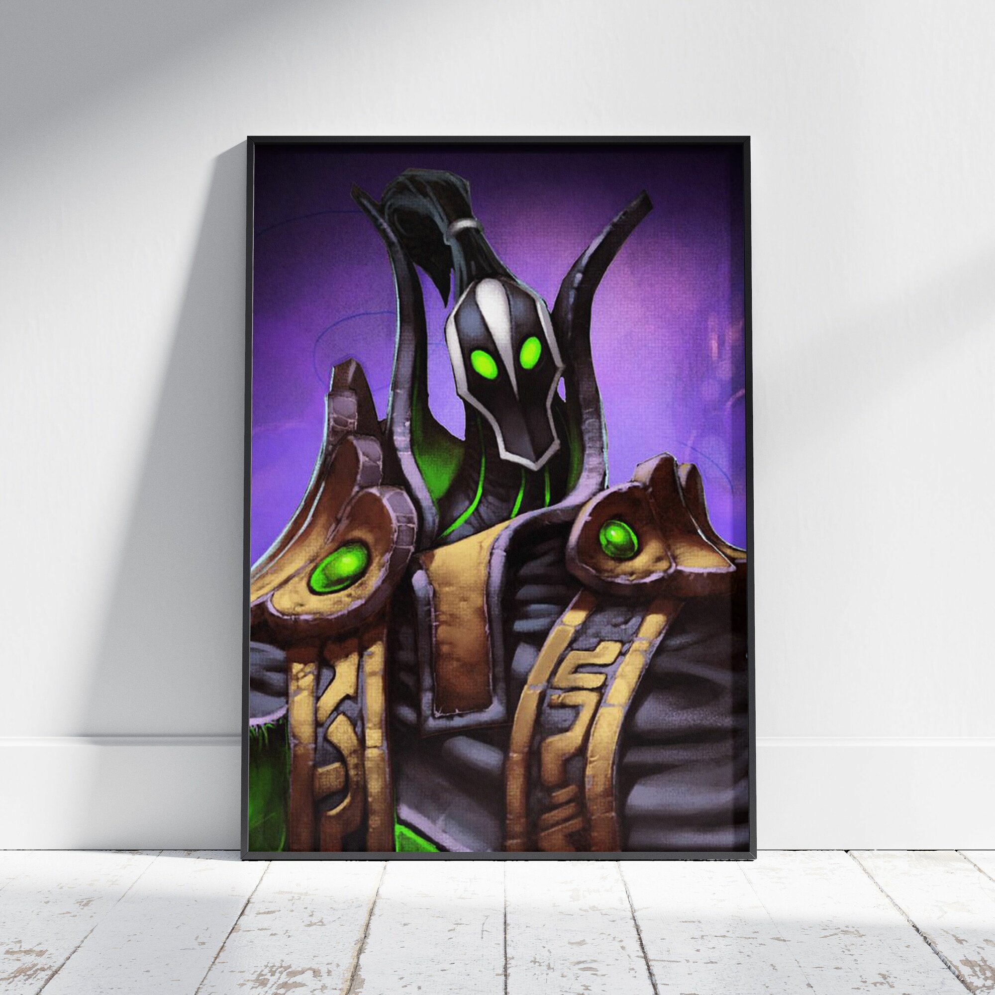 Плакат на стену для интерьера Dota 2 (Rubick 2) - Постер по игре формата A4 (21х30 см)