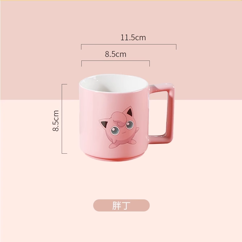 【Коллаборация Pokémon】Кружка Shunxiang Ceramics с Пайкадом, коллаборация с Пикачу, детская креативная кружка для воды с