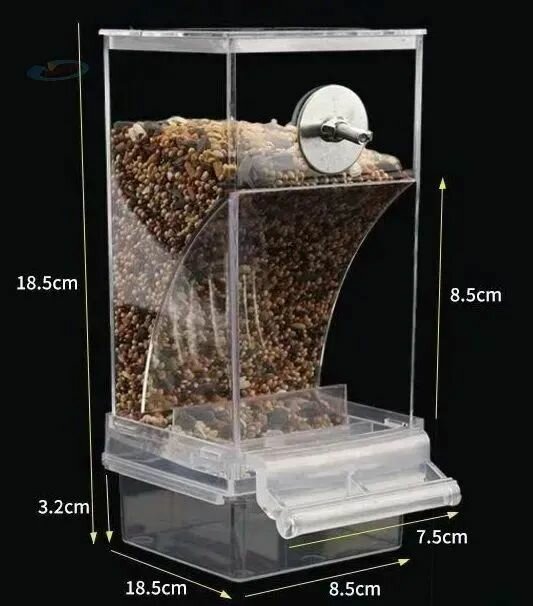 Кормушка для птиц, автоматическая, кормушка для попугаев