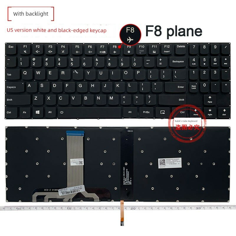 Подходит для клавиатуры Lenovo Y530-15/15ICH/15ICH-1060/Y7000P-1060, Y740-14, Y730 Y7000/Y7000P/Y7000P-1060_[Совершенно