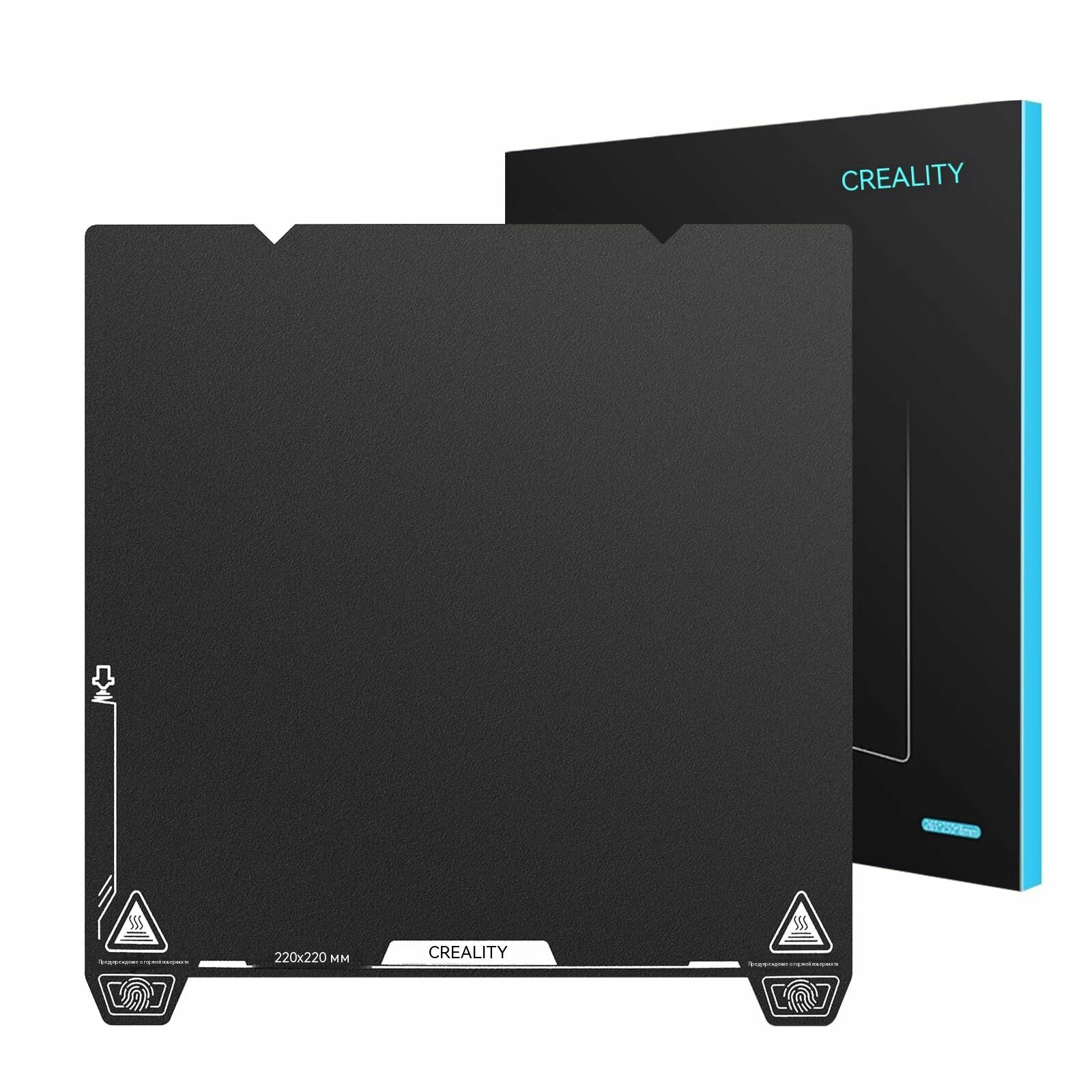 Creality Original authentic Ender 3 V3 SE 235x235 мм с двухсторонним покрытием из эпоксидной смолы, Пластина из пружинной стали, Лист магнитной платформы для /Ender 3 V3/Ender 3 V2/K1/K1C/K1 SE