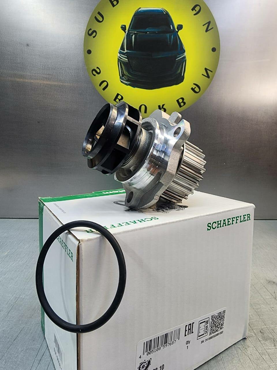 Насос системы охлаждения Фольксваген Гольф Пассат Джетта Транспортер, Ауди А4 А6 ТТ, Шкода Фабия Октавия (1.8T-2.0) INA 538003810