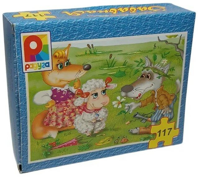 Игра-пазл "Забавная мозаика 117 элементов"