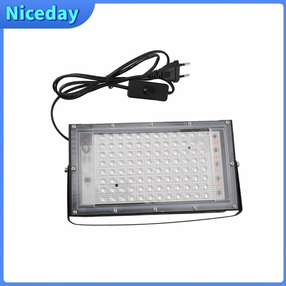 УФ-прожектор LED 395nm, 100W, высокая мощность, люминесцентная сценическая лампа, для вечеринок.