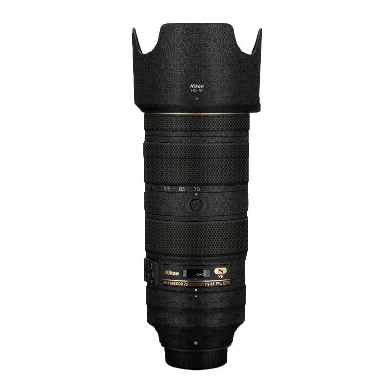 Nikon AF-S 70-200mm f/2.8E Объектив Третье поколение Пчелиная сота черный