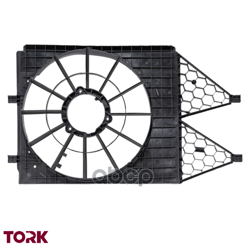 Диффузор вентилятора охлаждения ДВС SKODA Rapid TORK арт. TRK8667