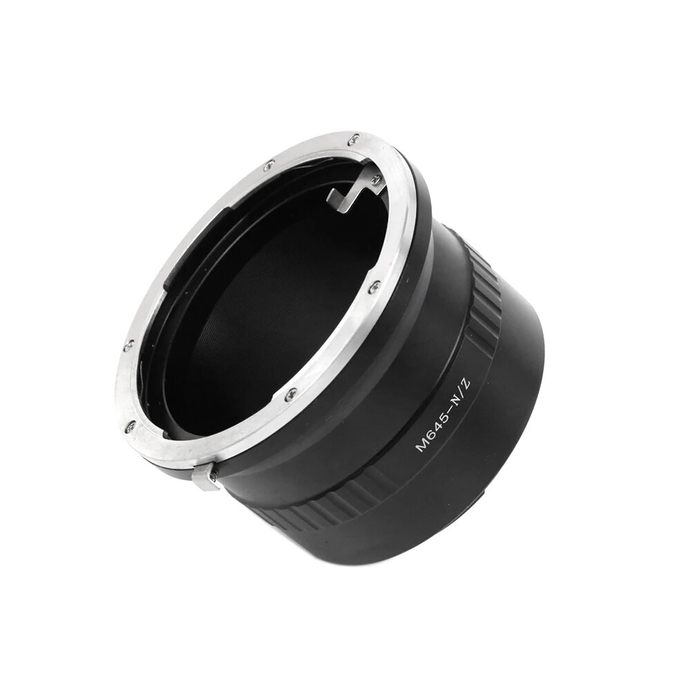 Адаптер для крепления объектива M645-Nik Z для объектива серии Mamiya 645 для камеры Nikon Z5, Z6, Z7, Z6II, Z7II, Z50 и т. д.